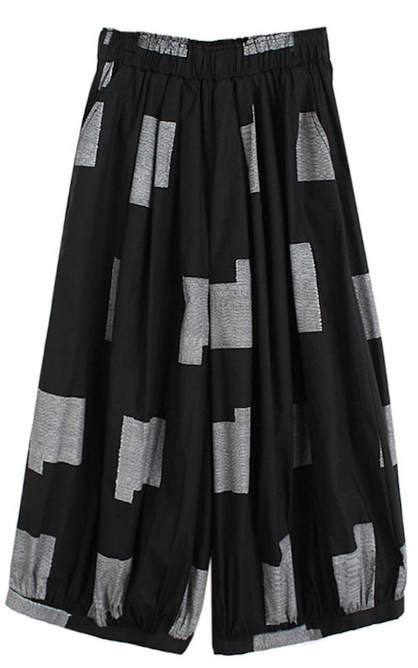 Extra Wide Legged Pattern Trousers – Beech Tree Jewelry LLC