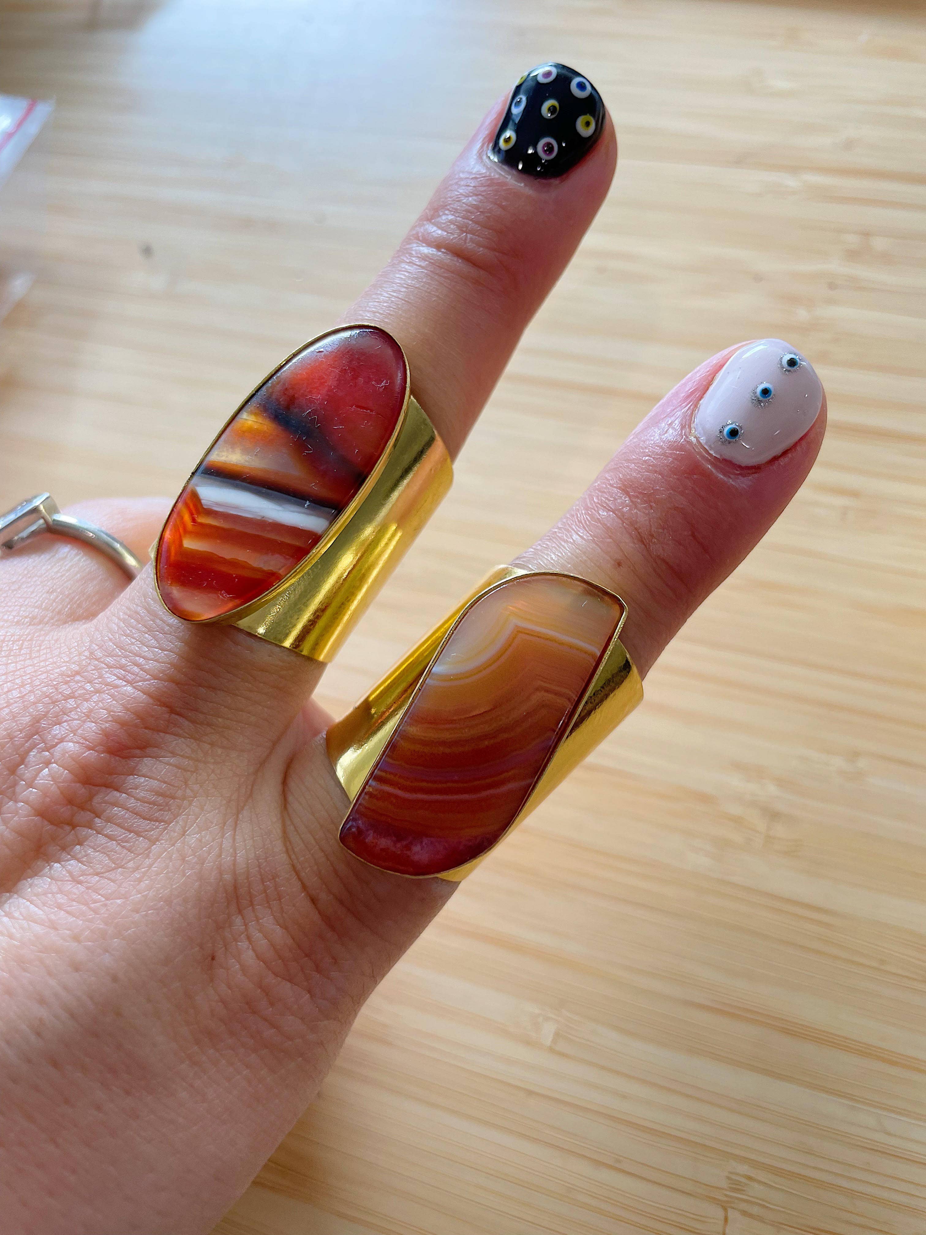 Carnelian Cuff Ring – Beech Tree Jewelry LLC